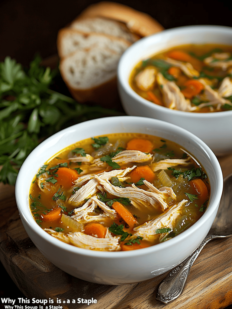 chicken vegetable soup recipe – Soaking In The Spices