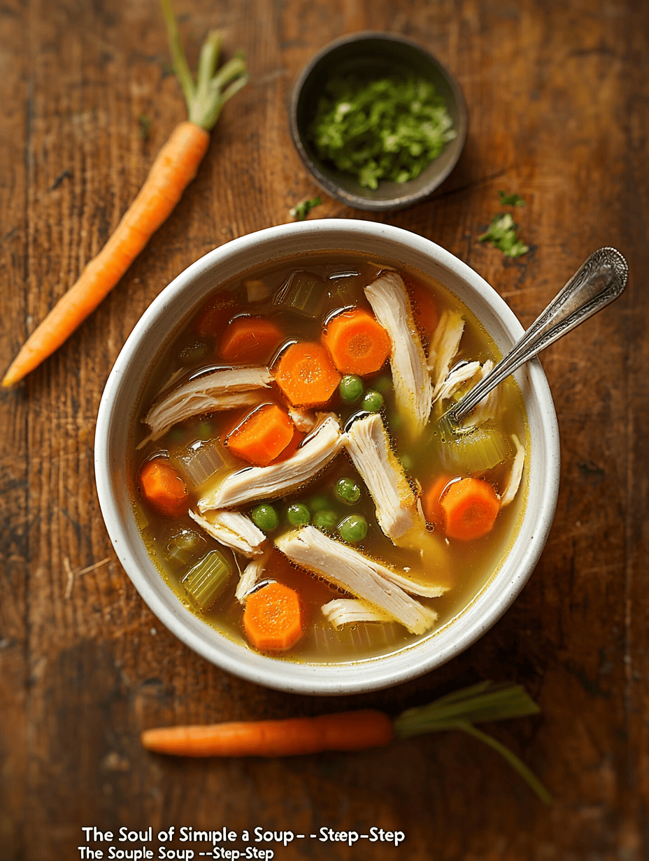 chicken vegetable soup recipe – Soaking In The Spices