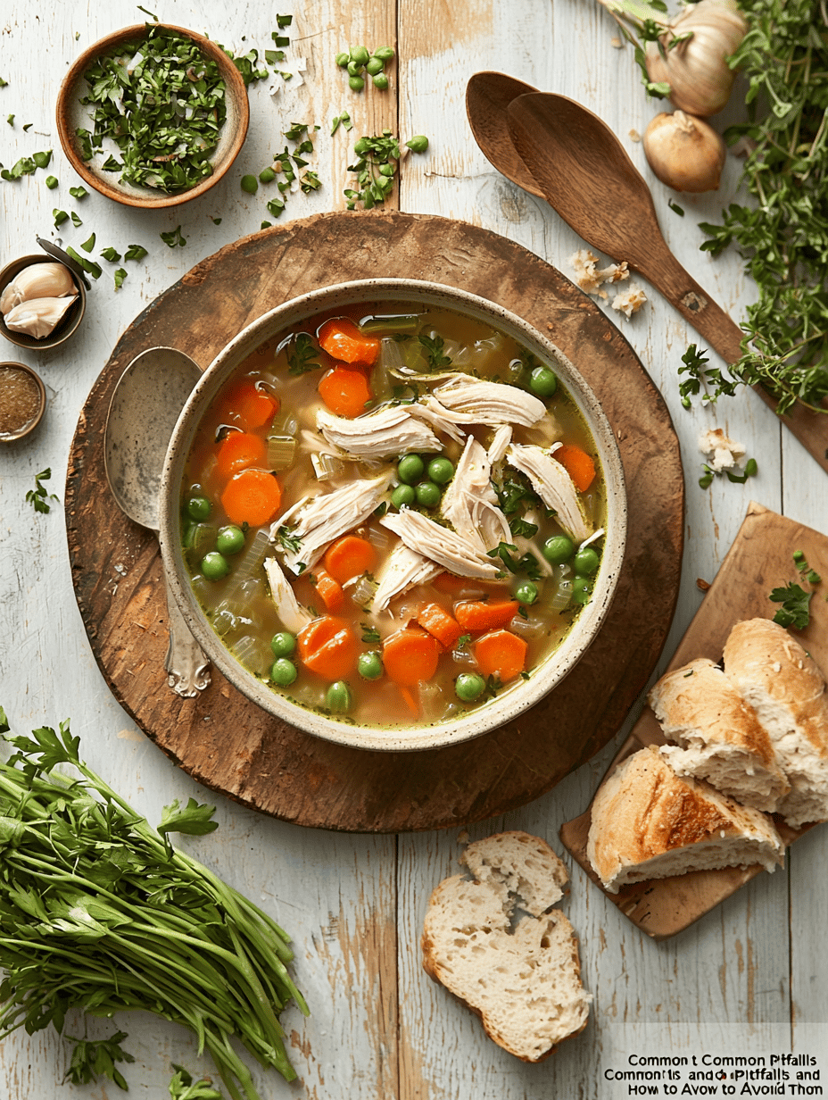 chicken vegetable soup recipe – Soaking In The Spices